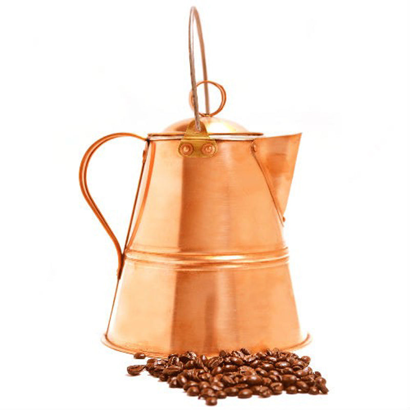 Pure Copper Coffee Pot – Beans and Jazz