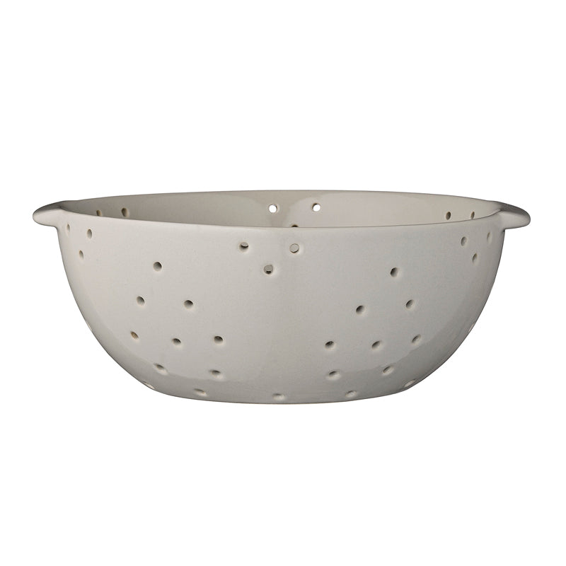 Grey Ceramic Colander – Beans and Jazz